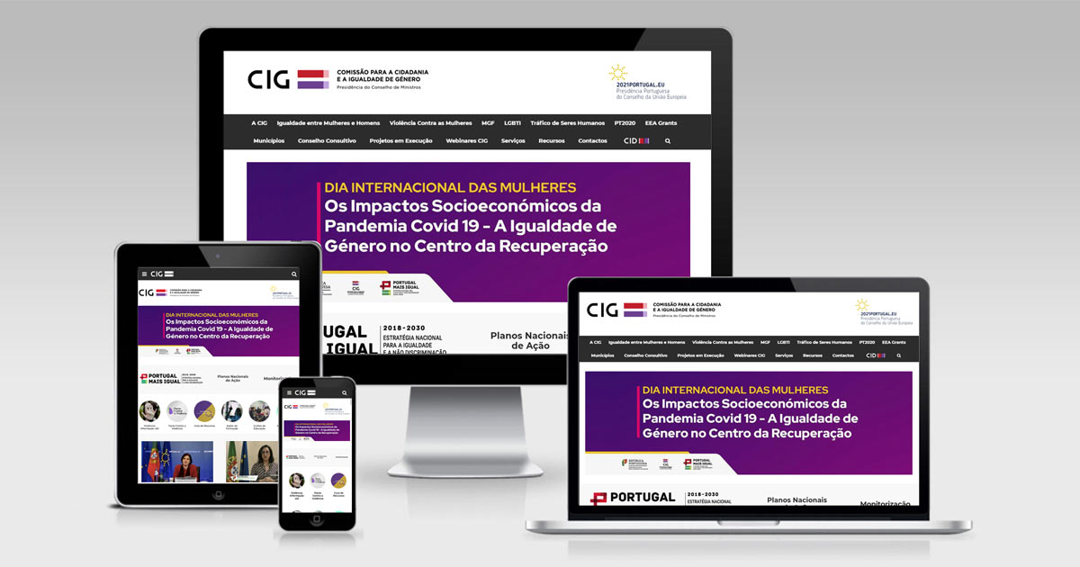 CIG lança novo site - CIG