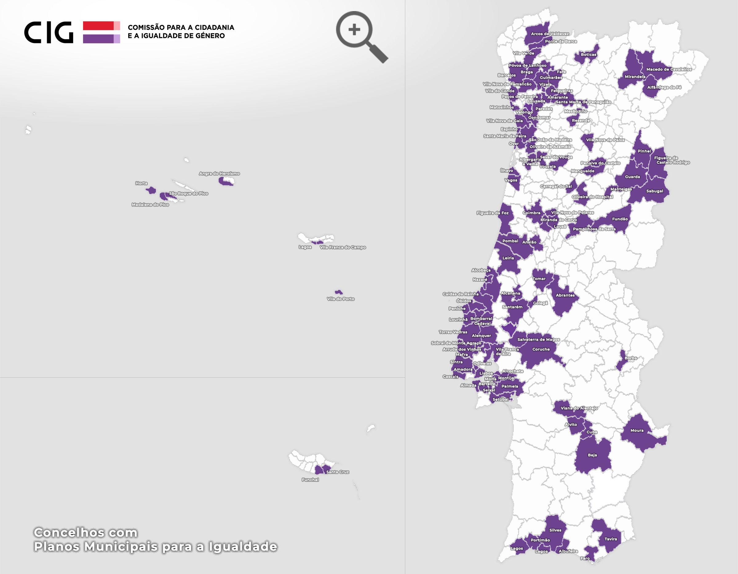 Planos Municipais para a Igualdade - CIG
